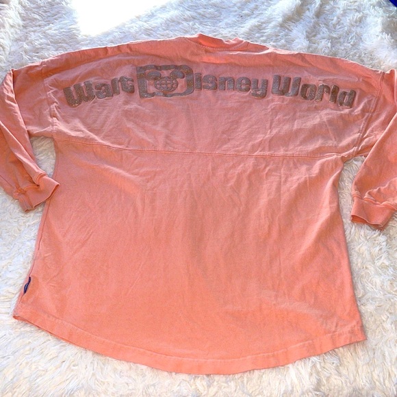 Disney | Tops | Disney Parks Pink Glitter Spirit Jersey | Poshmark